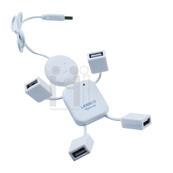 4 Port USB Hub Man ฮับรูปคน พอร์ต usb,สายพ่วง usb,หัวต่อ usb,ฮับรูปคน ...