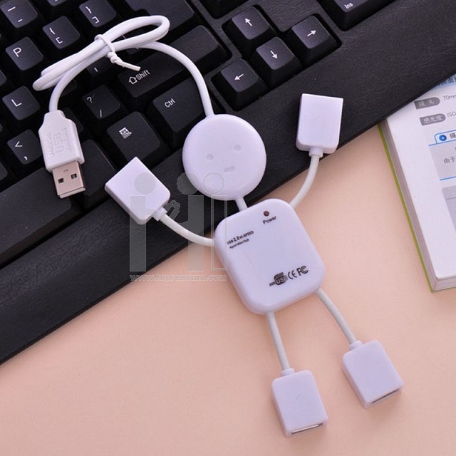 4 Port USB Hub Man ฮับรูปคน พอร์ต usb,สายพ่วง usb,หัวต่อ usb,ฮับรูปคน ...