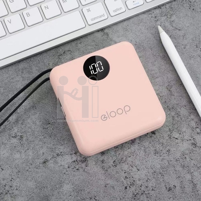 Eloop E31 ของแท้ Power bank มีสายชาร์จในตัว3สาย Eloop E31, Eloop E31 ของแท้, แบตเตอรี่สำรอง ...