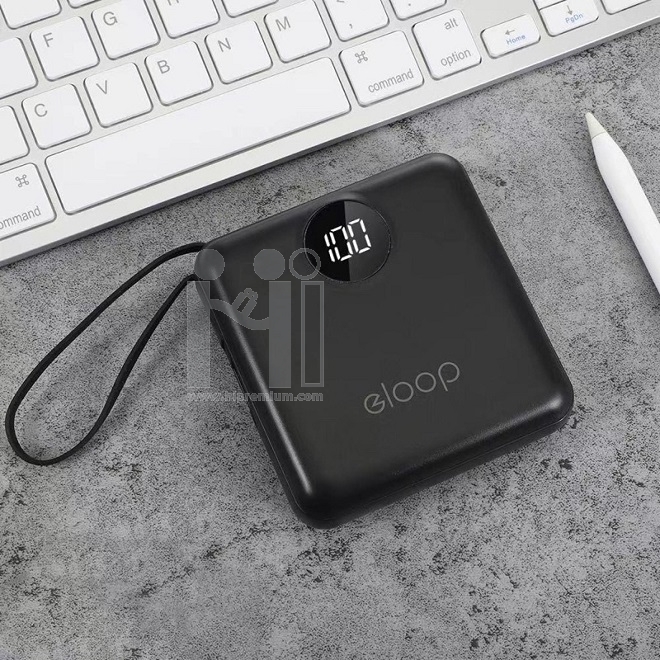 Eloop E31 ของแท้ Power bank มีสายชาร์จในตัว3สาย Eloop E31, Eloop E31 ของแท้, แบตเตอรี่สำรอง ...
