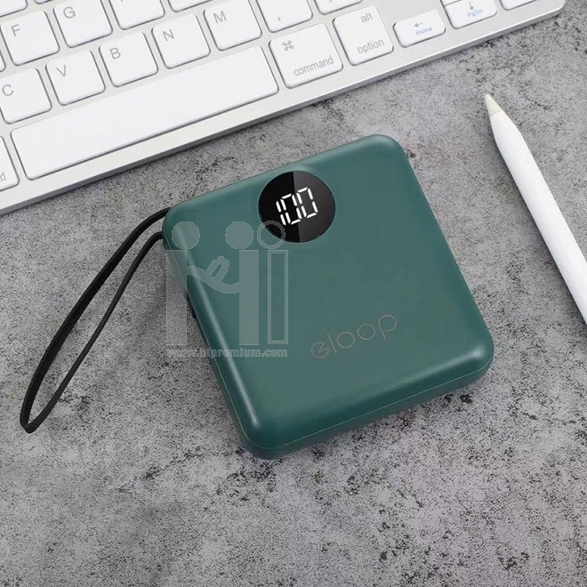 Eloop E31 ของแท้ Power bank มีสายชาร์จในตัว3สาย Eloop E31, Eloop E31 ของแท้, แบตเตอรี่สำรอง ...